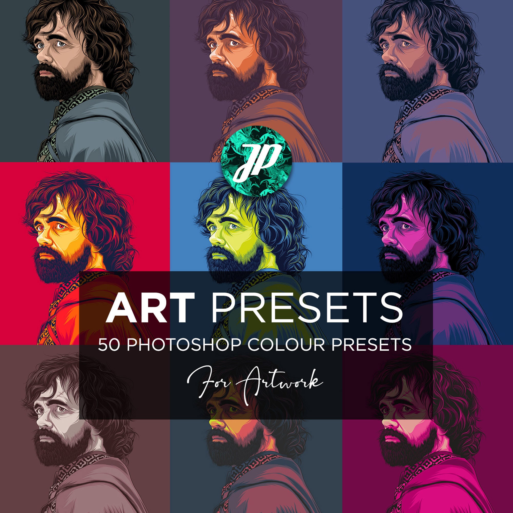 50 Photoshop Colour Presets for Artwork Art Digital Art - Etsy UK