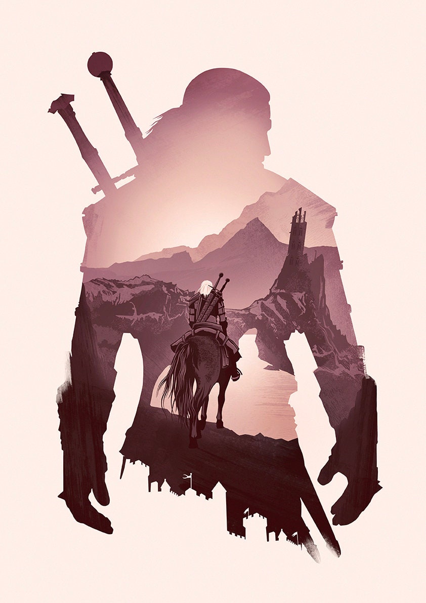 The Witcher Poster Print | Etsy UK