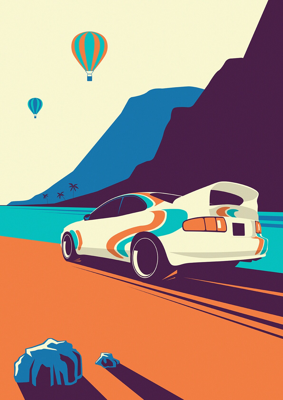 Classic Rally Cars Poster Print Group B Rally World Rally | Etsy