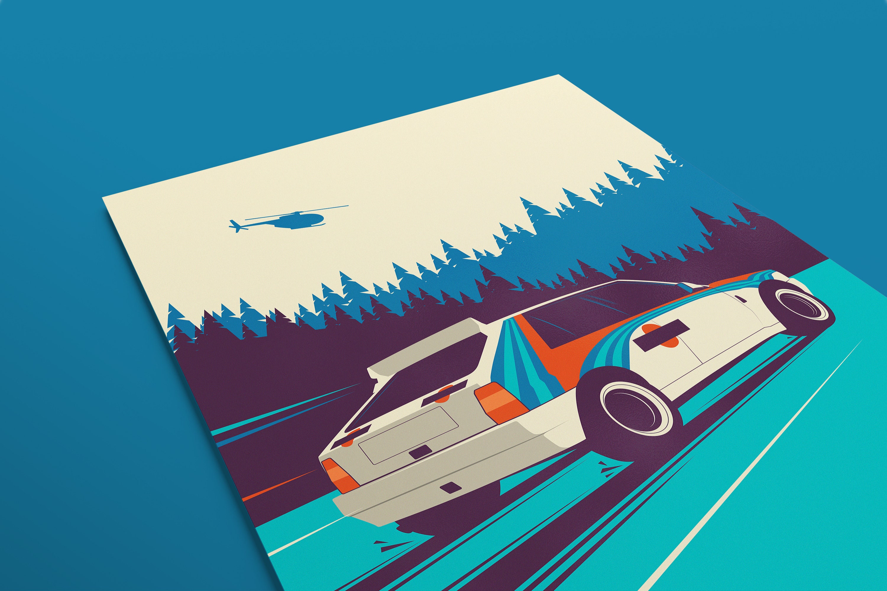 Classic Rally Cars Poster Print Group B Rally World Rally - Etsy UK