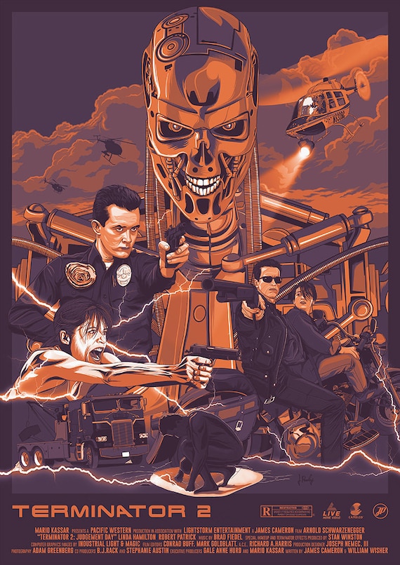Terminator 2 Drawings