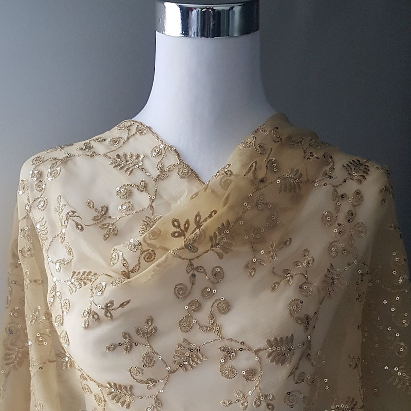 Gold Chiffon - Etsy