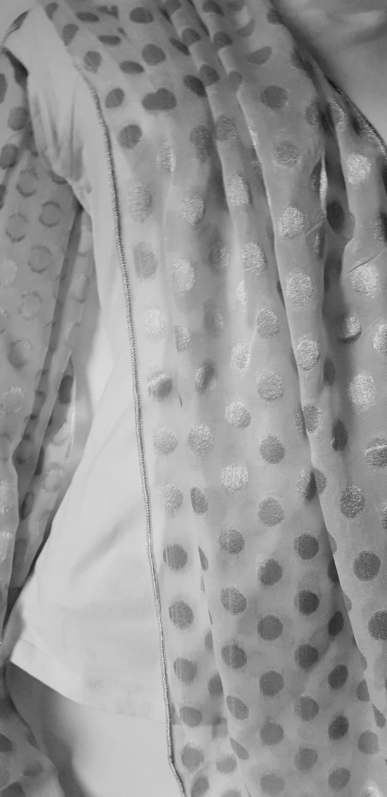 Silver Shawl, Silver Scarf, Silver Wrap, Organza Shawl, Silver Organza ...