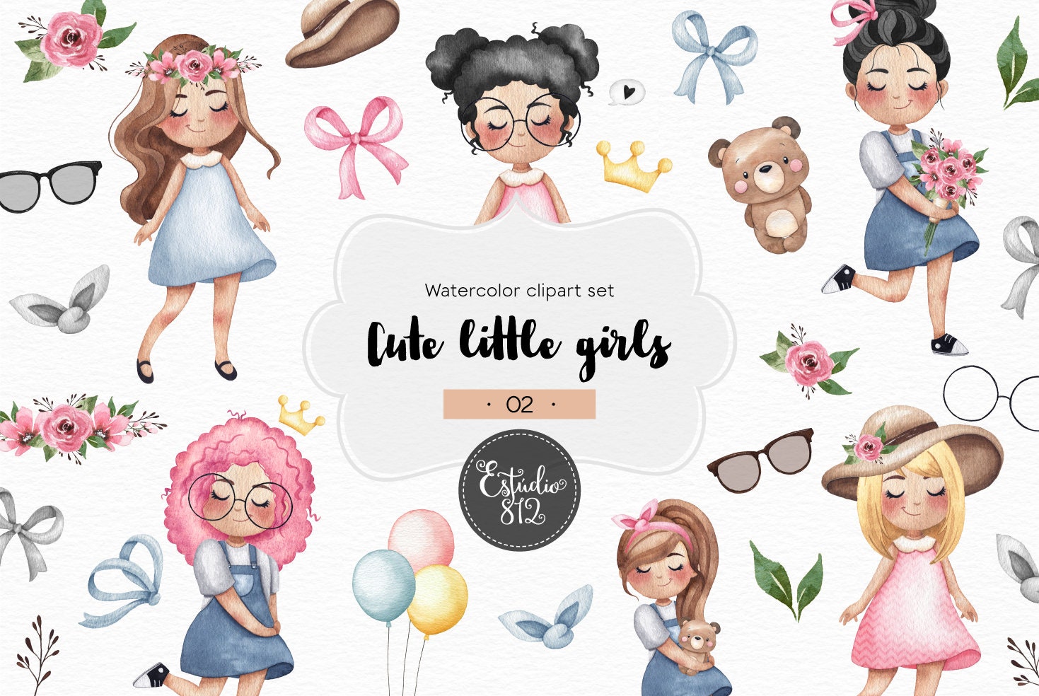 Cute Girly Clipart