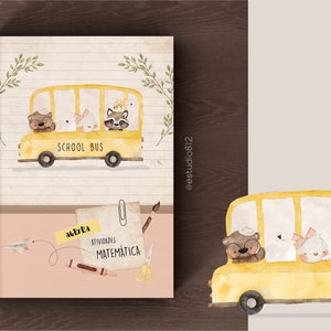 Back to School Clipart, Teacher Watercolor Digital Clipart, Planner Set ...