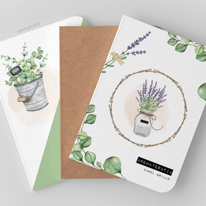 Leaves and Flowers, Clipart, Digital Download, Illustration, Printable ...