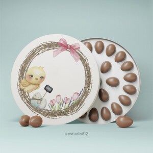 Cute Spring Easter Clipart Bunny Bird Flower Clip Art Digital Download ...