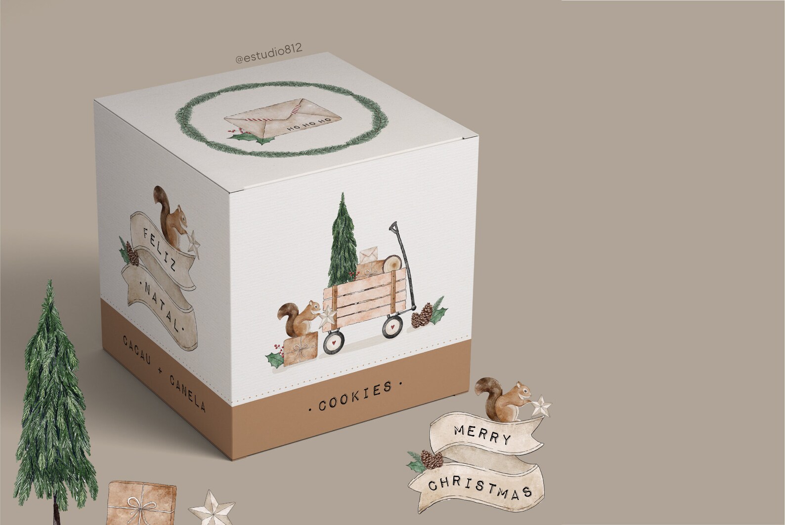 Christmas Watercolor Clipart Santa Watercolor Graphics - Etsy