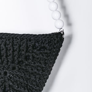 Crochet Triangle Bag Pattern | Crocheted Crossbody Bag for Women ...