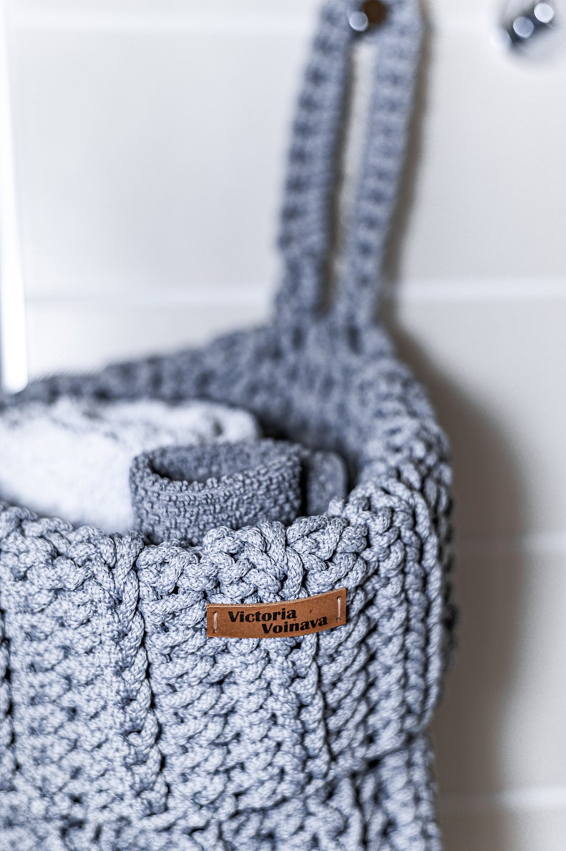 Crochet Hanging Basket Pattern | Crochet Pod Pattern - Etsy