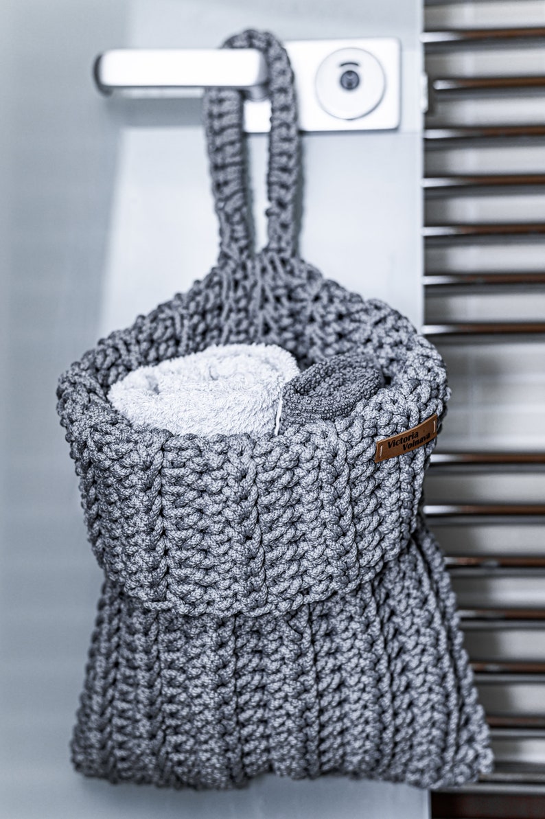 Crochet Hanging Basket Pattern Crochet Pod Pattern - Etsy