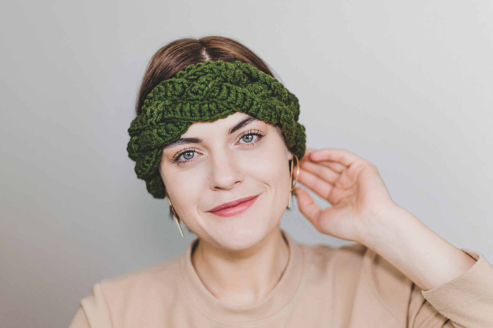 Crochet Braided Headband Pattern - Etsy