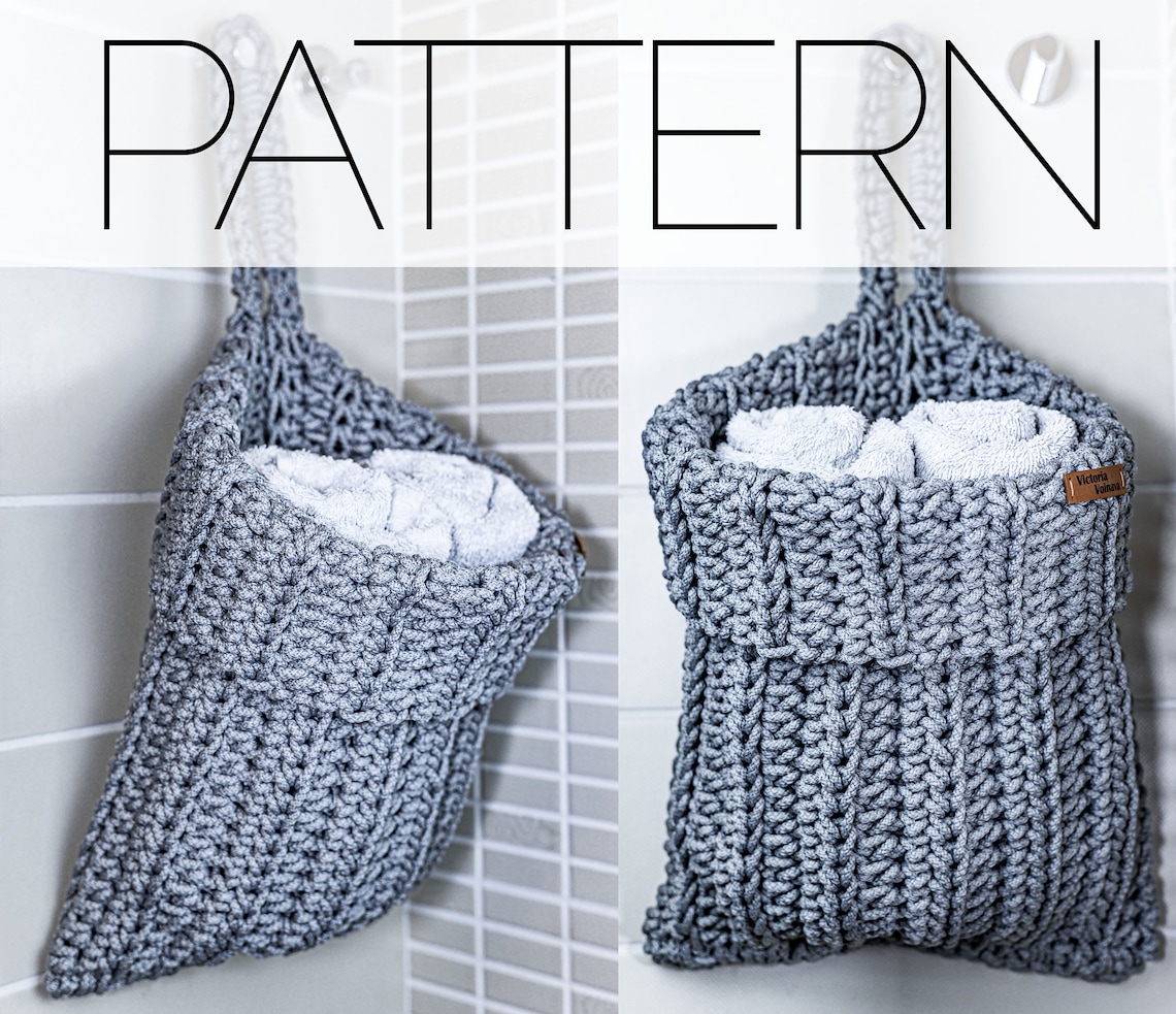 Crochet Hanging Basket Pattern Crochet Pod Pattern - Etsy