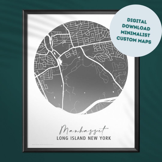 Digital Download Custom Map,custom Map Print,custom Digital Map,digital ...