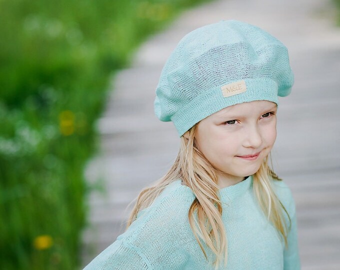 Vintage Basque Hat Woman in Brown Leather, Newsboy Cap, Paperboy Hat - Etsy