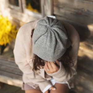 Woolen Cap With Ear Flaps, 100% Alpaca Wool Knitted Men Cap, Winter Hat ...