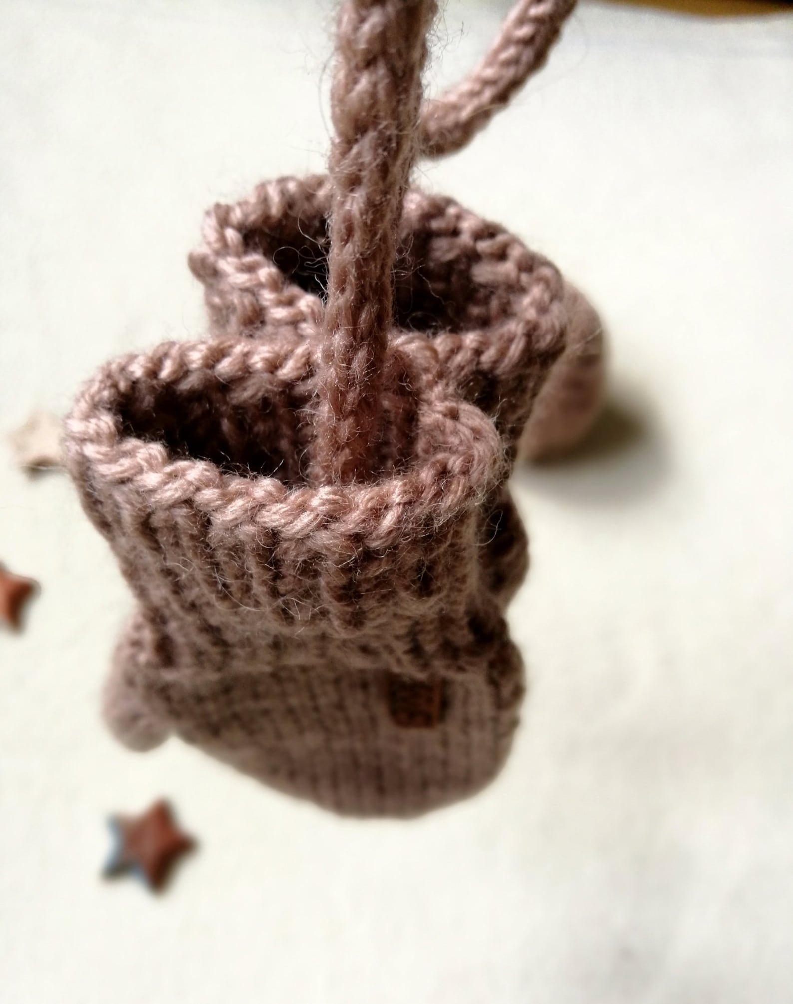 Merino Wool Mittens With String, Comfy Spring Mittens for Kids ...