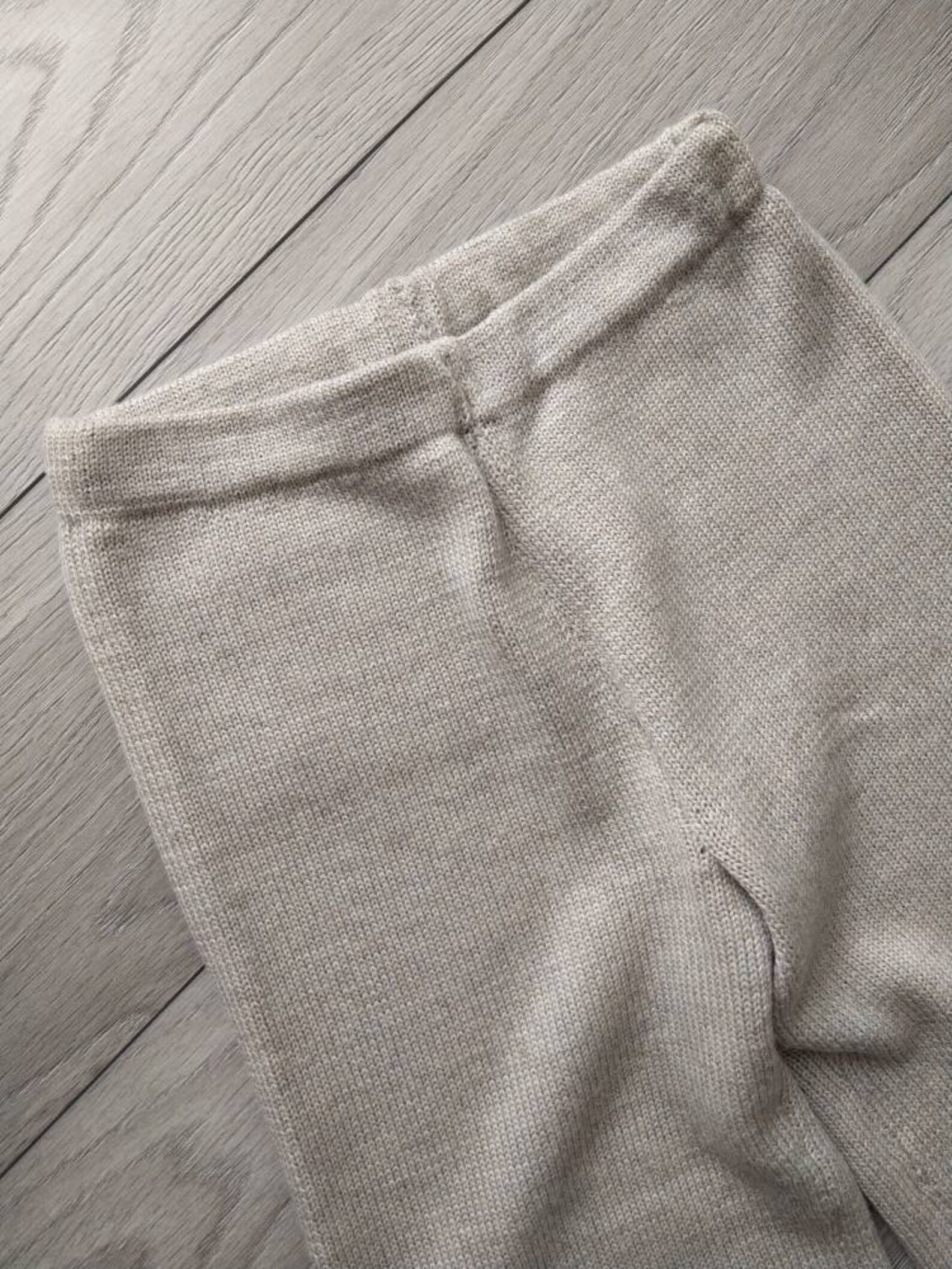 Merino Wool Loose Womens Pants Knitted Classic Pants Soft | Etsy