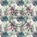 Watercolour Succulents, Cacti Digital Paper, Printable Seamless ...