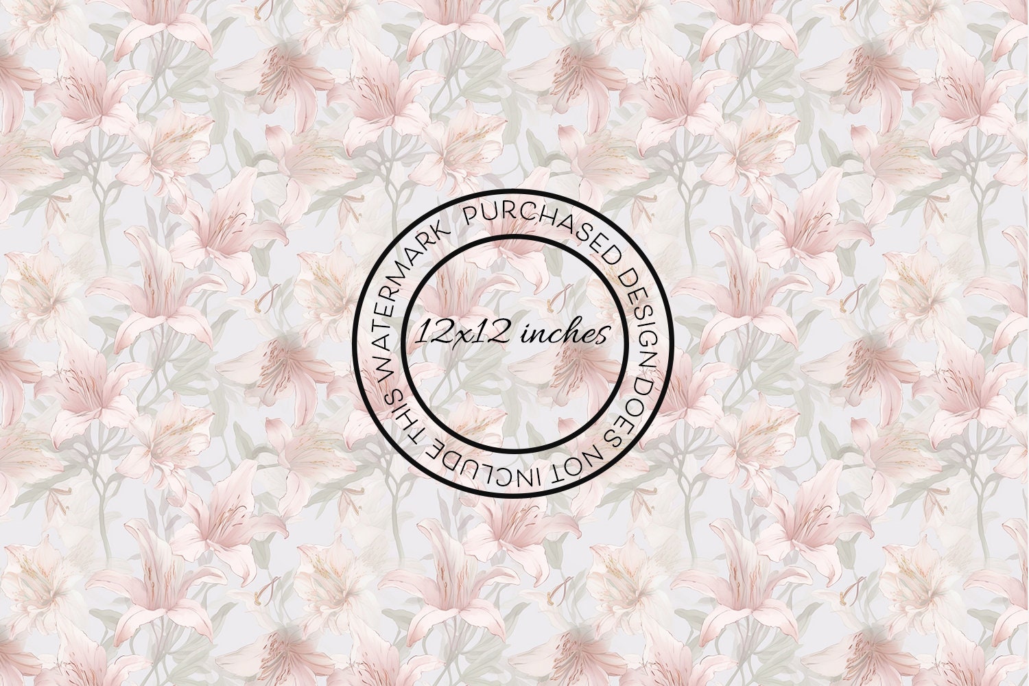 Printable Lily Backgrounds, Digital Paper Pack, Seamless Patterns ...