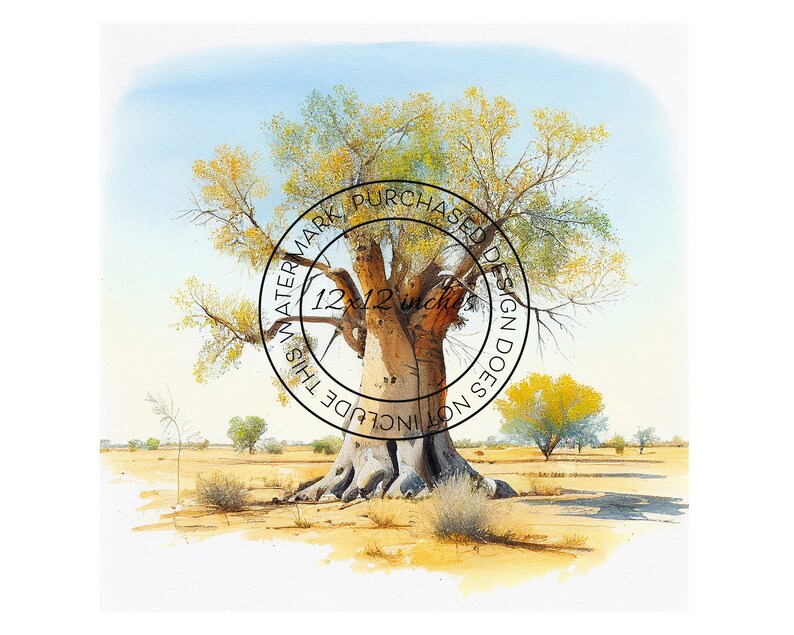 Boab Trees Australian Outback Printable Art Boab Wall Art - Etsy