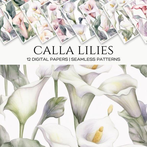 Paper Calla Lily - Etsy