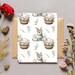 Easter Bunny Seamless Pattern, Digital Paper for Spring Crafts, Cute ...