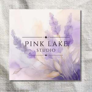 Muted Lavender Digital Paper, Soft Watercolor Backgrounds, Pastel ...