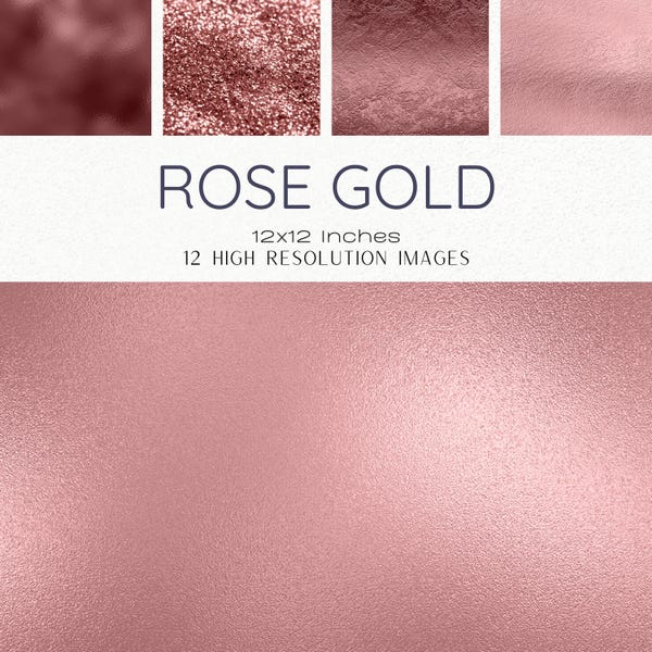 Rose Gold Paper - Etsy