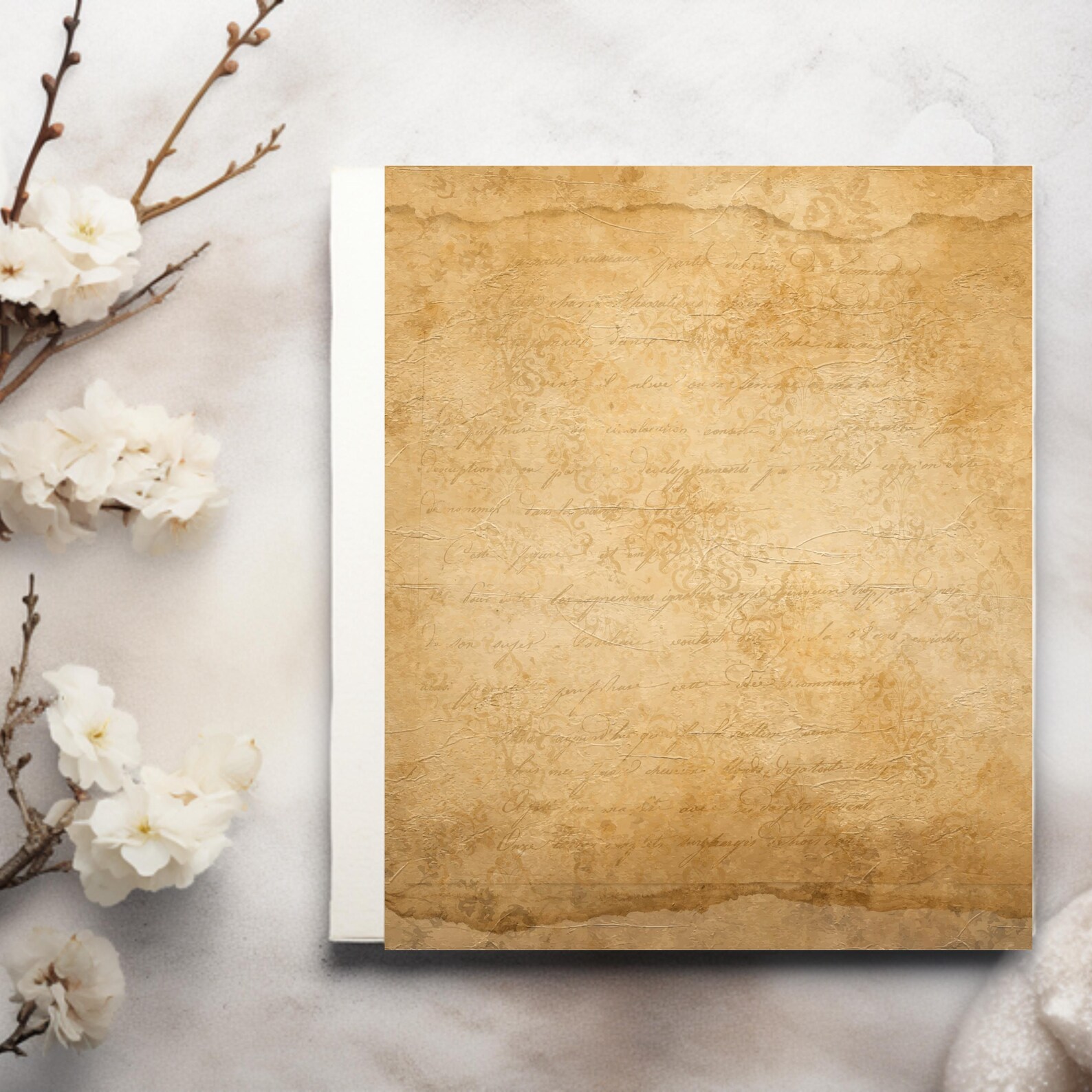 Vintage Grunge Paper Textures, Rustic Digital Backgrounds (digital ...