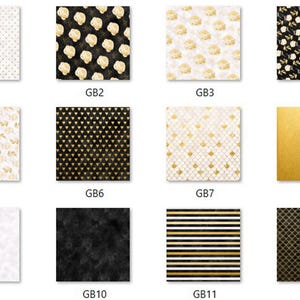 Gold Foil Digital Paper Pack – Luxe Metallic Textures (digital Download ...