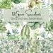 Seamless Succulent Patterns, Digital Paper Bundle, Scrapbooking Paper ...