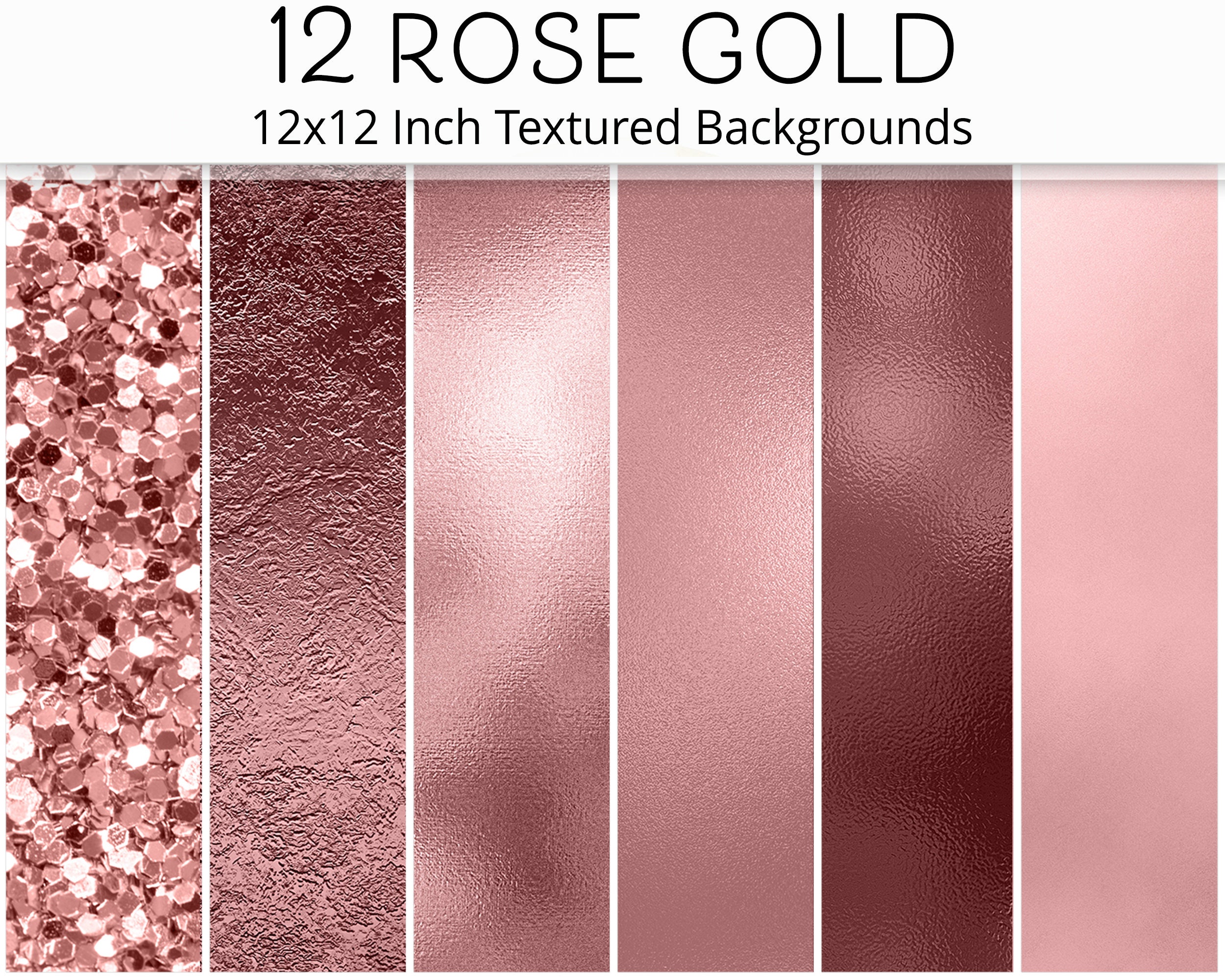 Rose Gold Foil Texture