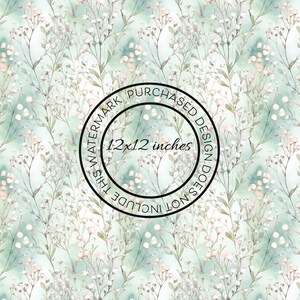 Delicate Babys Breath, Floral Watercolor Digital Paper Pack, Printable ...