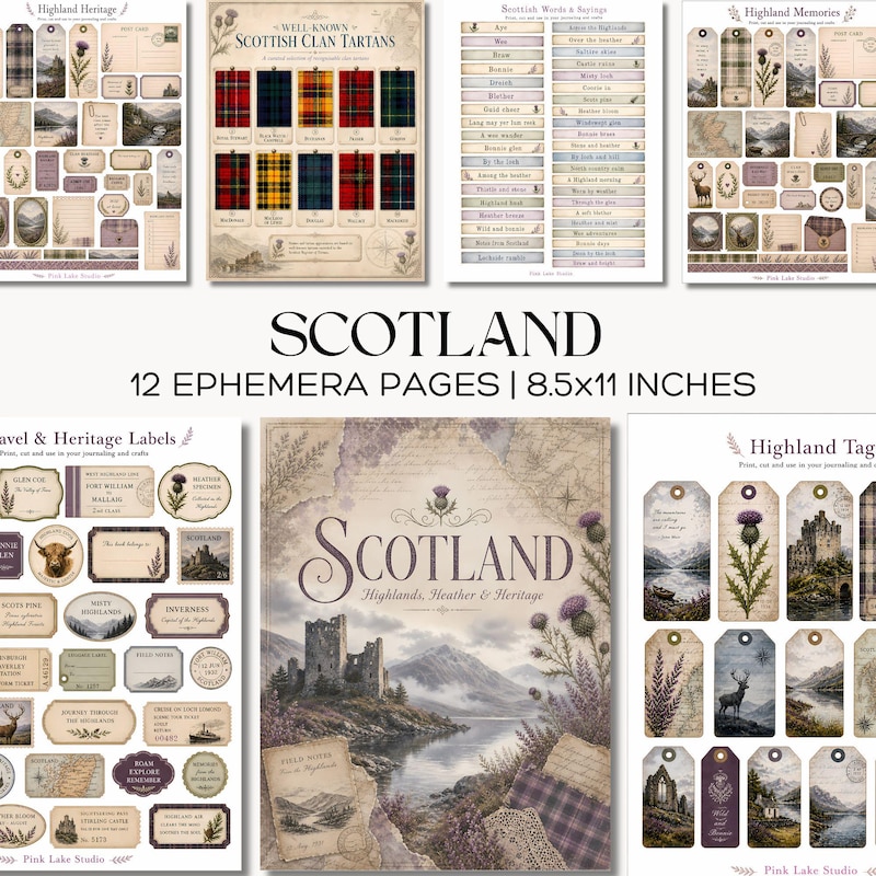 Scotland Flag Tag - Etsy