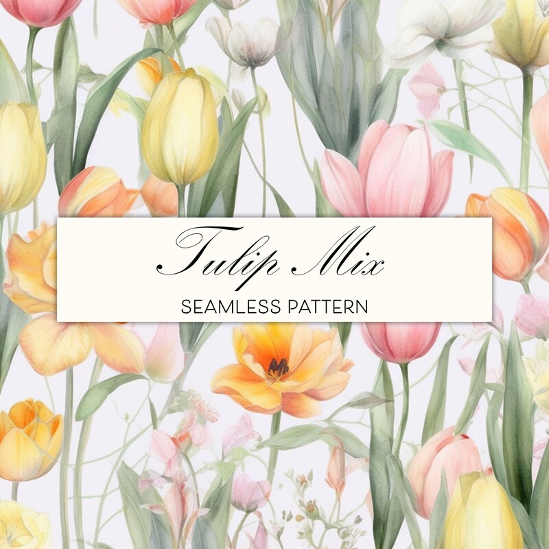 Tulip Pattern - Etsy