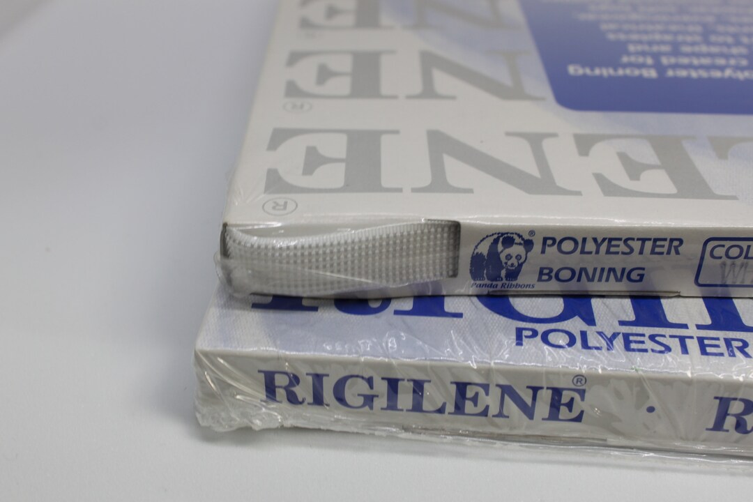 Rigilene Polyester Boning, 12mm Half Inch White - Etsy