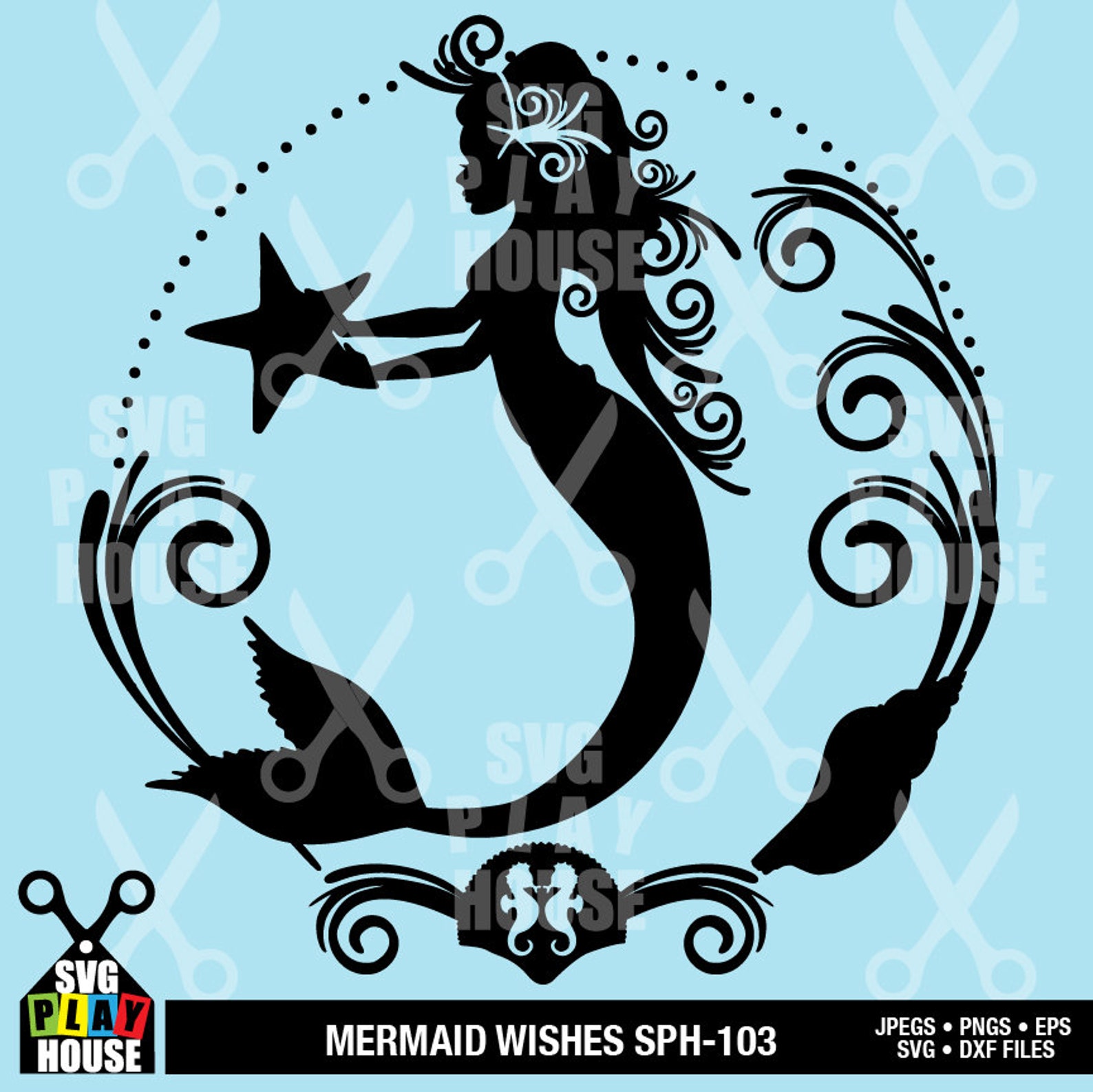 Mermaid for Life, Mermaid Cut File, Mermaid SVG, Cricut Cut File ...