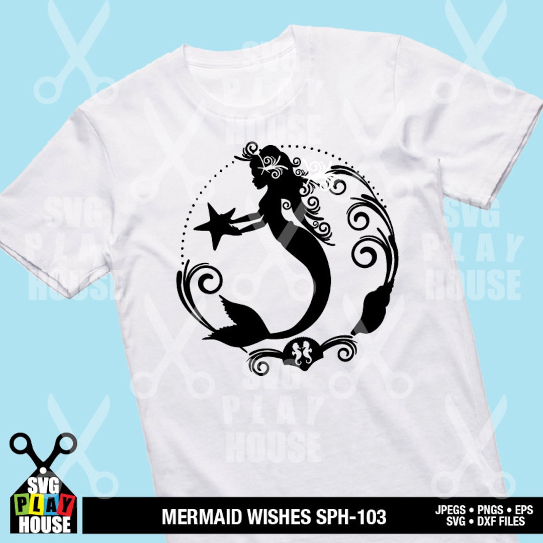 Mermaid for Life, Mermaid Cut File, Mermaid SVG, Cricut Cut File ...