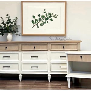 Dresser and Nightstand Set Etsy UK
