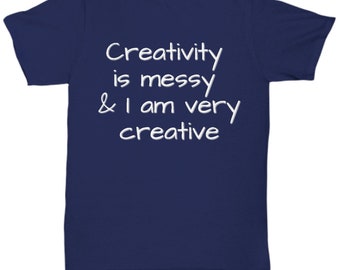 Creativity is messy | Etsy
