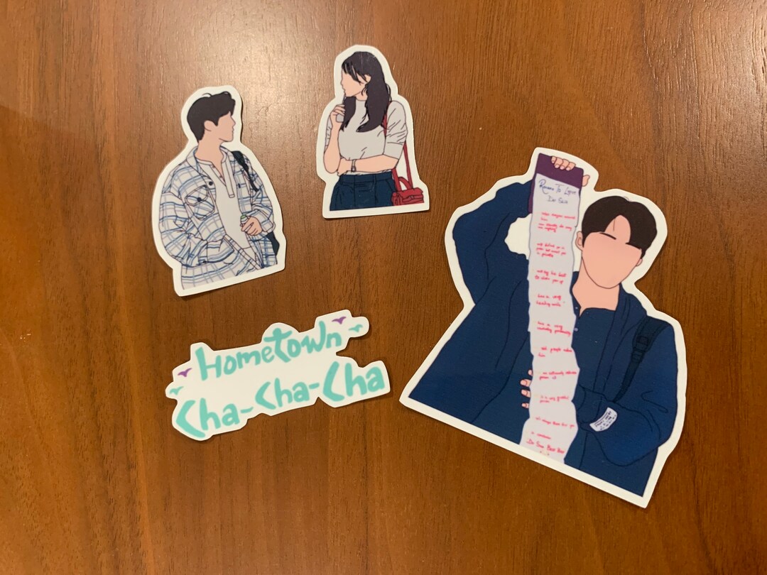 Hometown Cha Cha Cha Stickers Kdrama Stickers - Etsy