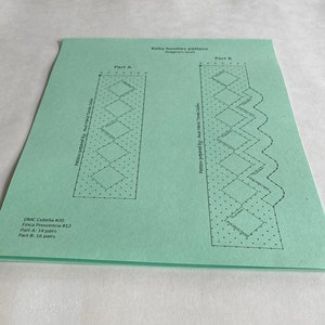 Bobbin Lace Patterns: Baby Headbands & Shoes (PDF Pattern) - Etsy