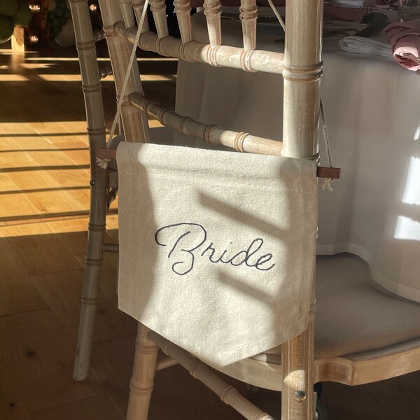 Wedding Chair Signs - Etsy UK