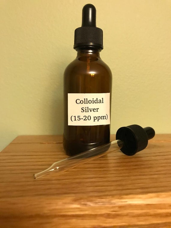 Colloidal Silver Solution - Etsy
