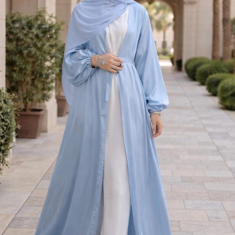 Kimono Open Abaya Women - Etsy