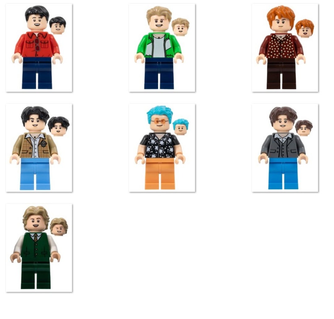 BTS Bangtan Boy LEGO® Minifigure - You Choose! - Etsy