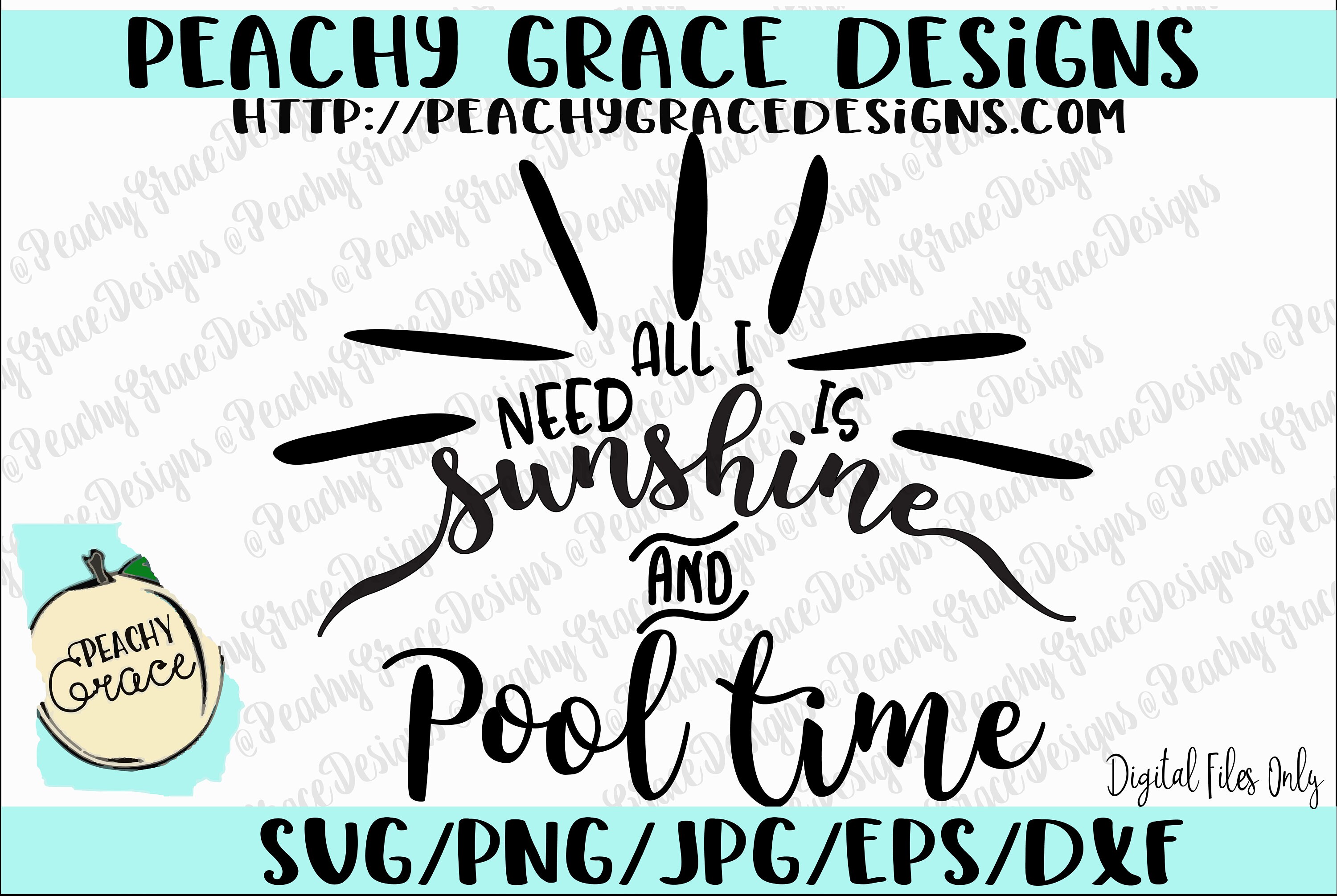 Pool Water, Pool, Sunshine, Summer Svg, Summertime, Cutting File ...