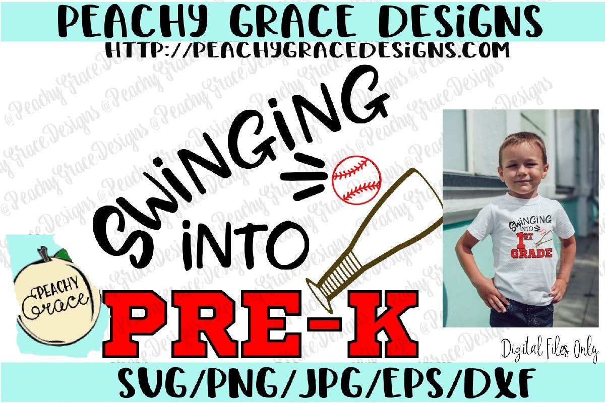 Back to School Bundle Baseball Softball Swinging Student - Etsy