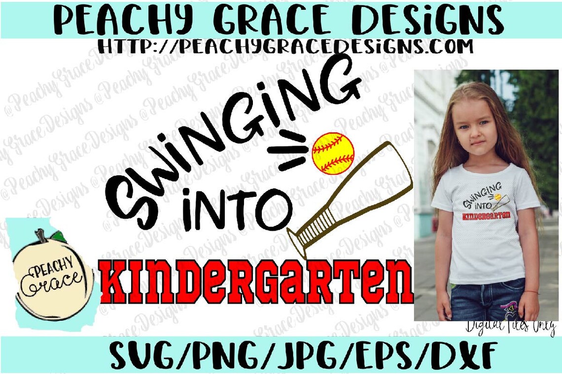 Back to School Bundle Baseball Softball Swinging Student - Etsy